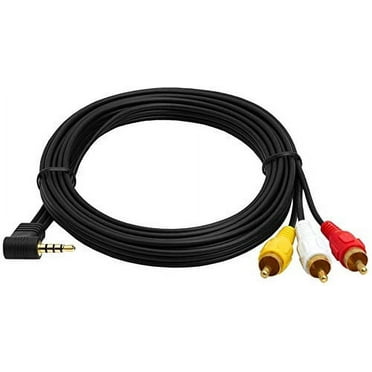 axGear Digital AUX 3.5mm Male to 3 RCA AV Audio Video Converter Cable ...