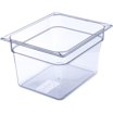 Carlisle CM110203 Coldmaster 1/3 Size Black Cold ABS Plastic Food Pan ...