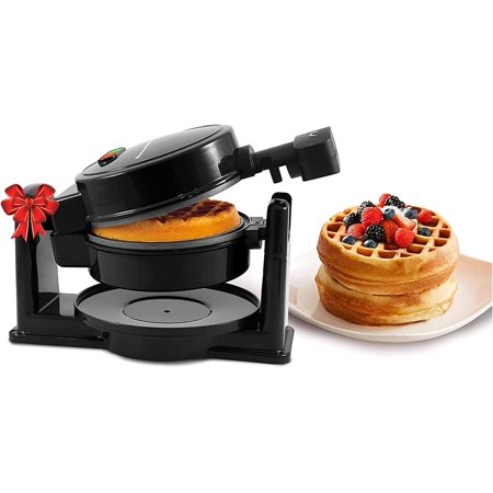 EWM1500R Electric 3-in-1 Nonstick 1-Inch Thick Belgian Waffle & Grill ...