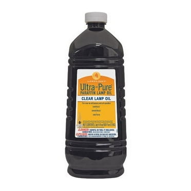 Lamplight Ultra-Pure Clear Lamp Oil - Smokeless, Odorless for Indoor ...