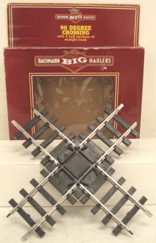 Bachmann Trains Large G Scale 90 Degree Crossing Steel Railroad Track ...