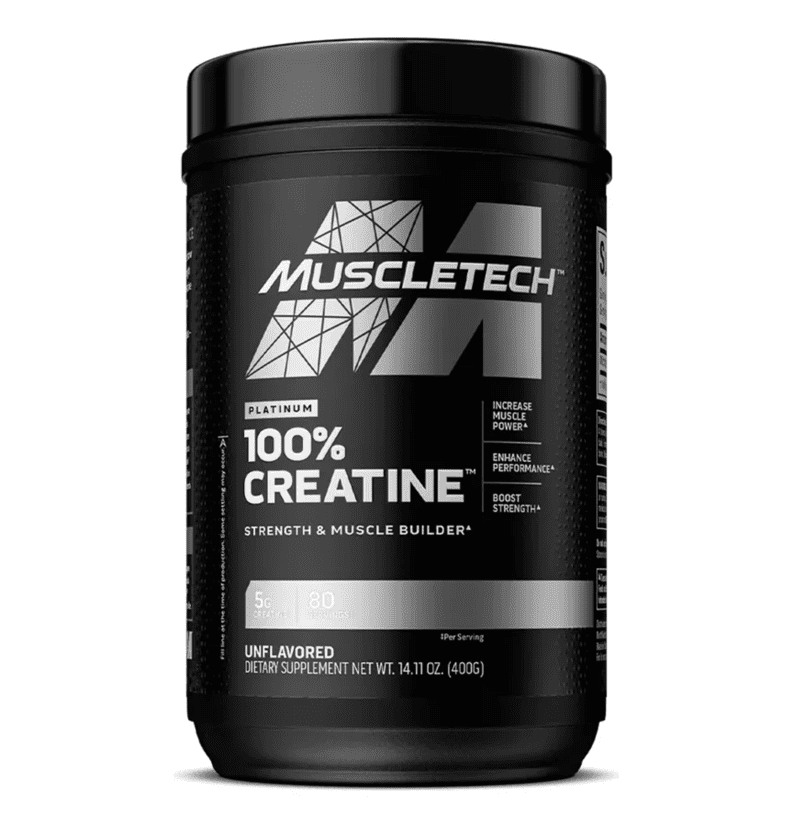 MUSCLETECH PLATINUM 100% CREATINE 400 GRAMOS MUSCLETECH MUSCLETECH ...