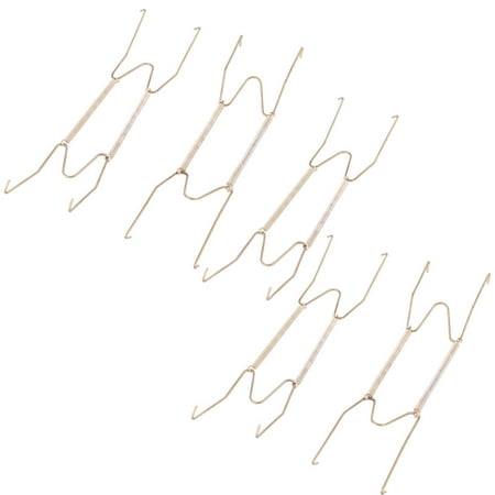 Home Metal W Shaped Spring Loaded Wall Display Plate Dish Hangers ...