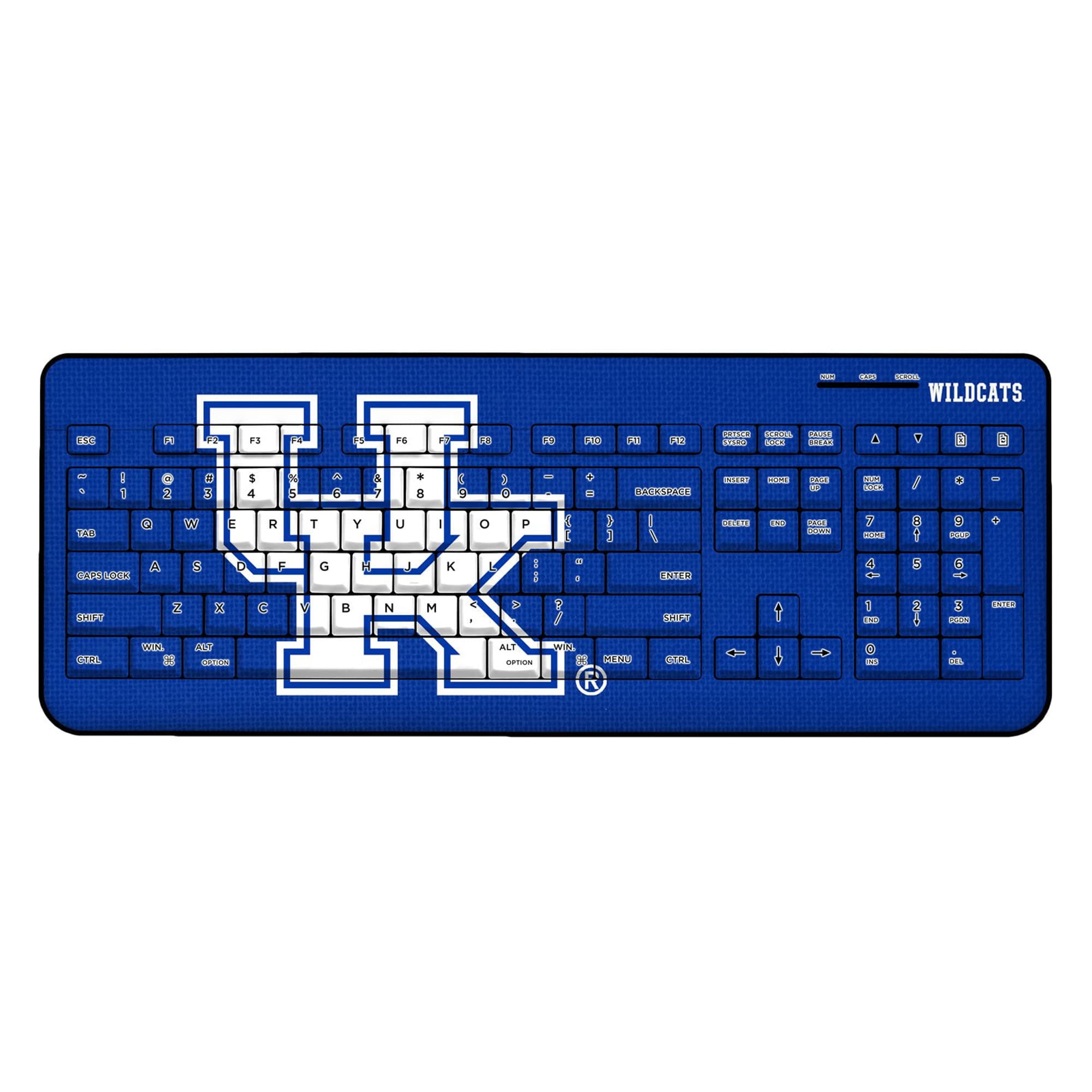 Kentucky Wildcats Solid Design Wireless Keyboard - Walmart.com