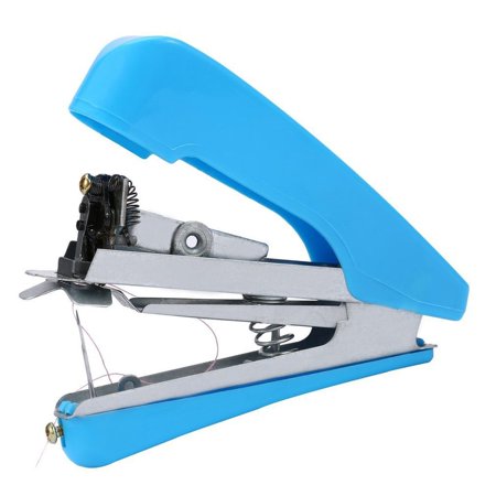 Mini Portable Manual Sewing Machine Handheld Single Stitch Fabric ...
