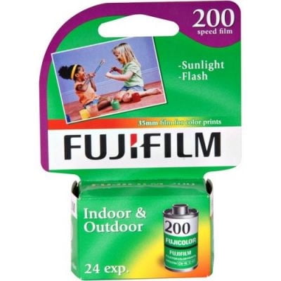 Fujifilm Fujicolor 200 Color Negative Film for ISO 200 Camera, 35mm ...