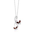 Gem Stone King 1.21 Ct Marquise Red Garnet 925 Sterling Silver ...