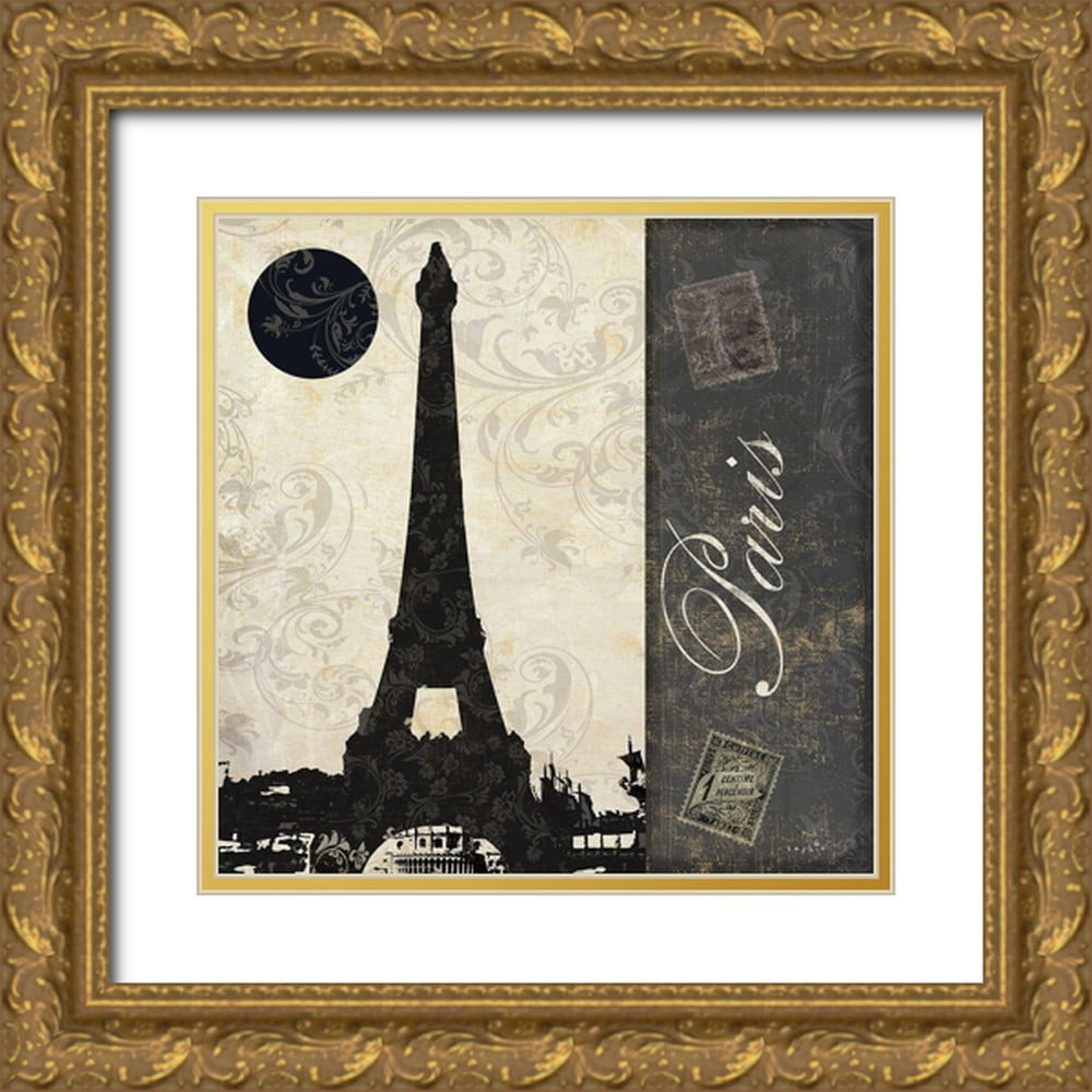 Sophie 6 20x20 Gold Ornate Wood Framed with Double Matting Museum Art ...