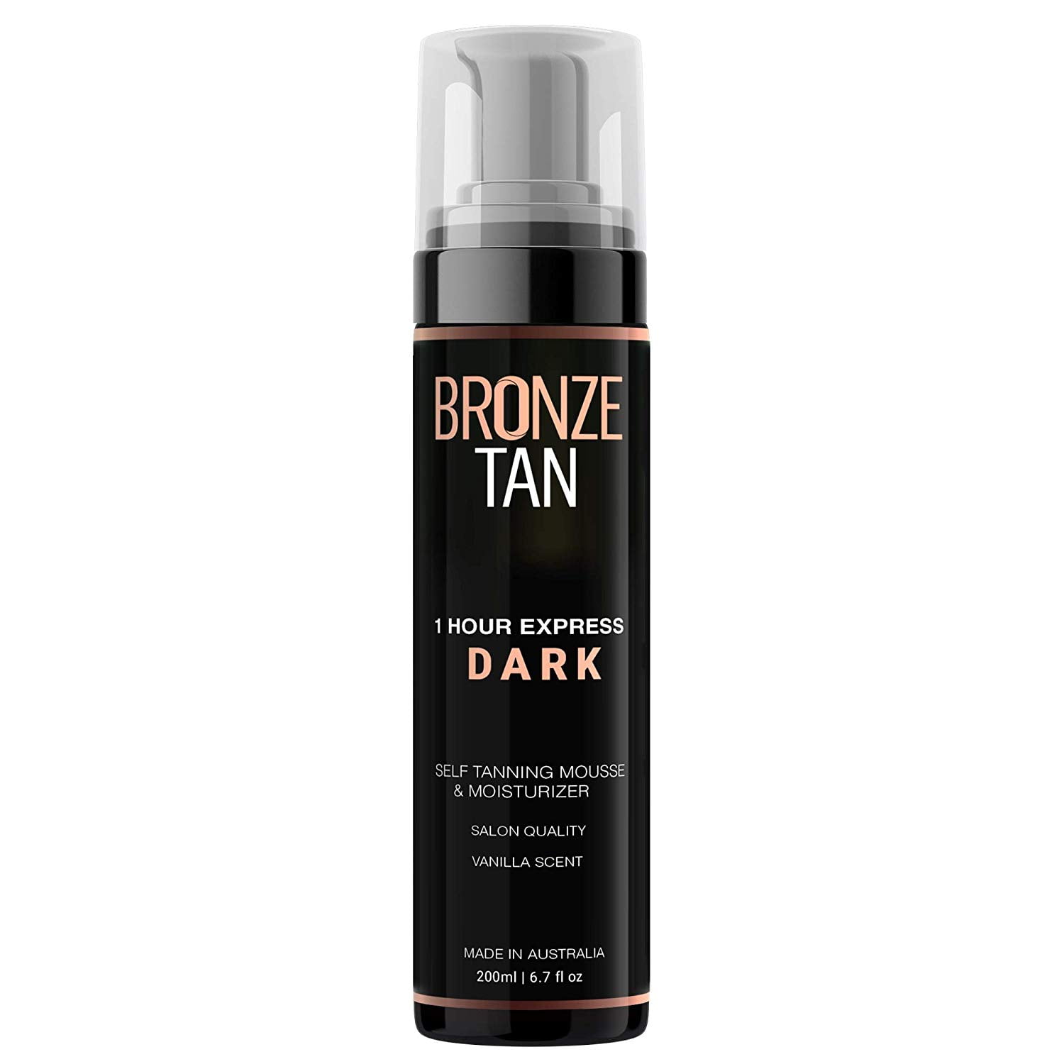 Bronze Tan Dark Moisturizing Self Tanning Mousse And Self Tanner For