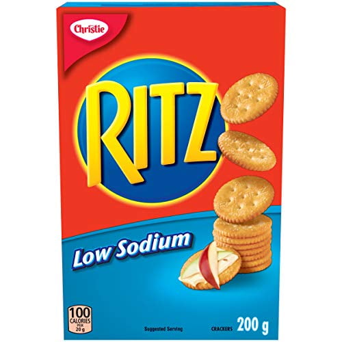 Ritz Low Sodium Crackers 200g/7oz Imported from Canada - Walmart.com