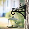 1 pc Iron Hanging Plant Hanger Bracket Wall Mounted Plant Hooks Musical ...