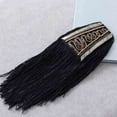 1Pc Shoulder Epaulets Tassels Beads Tassels Chain Epaulet Shoulder ...