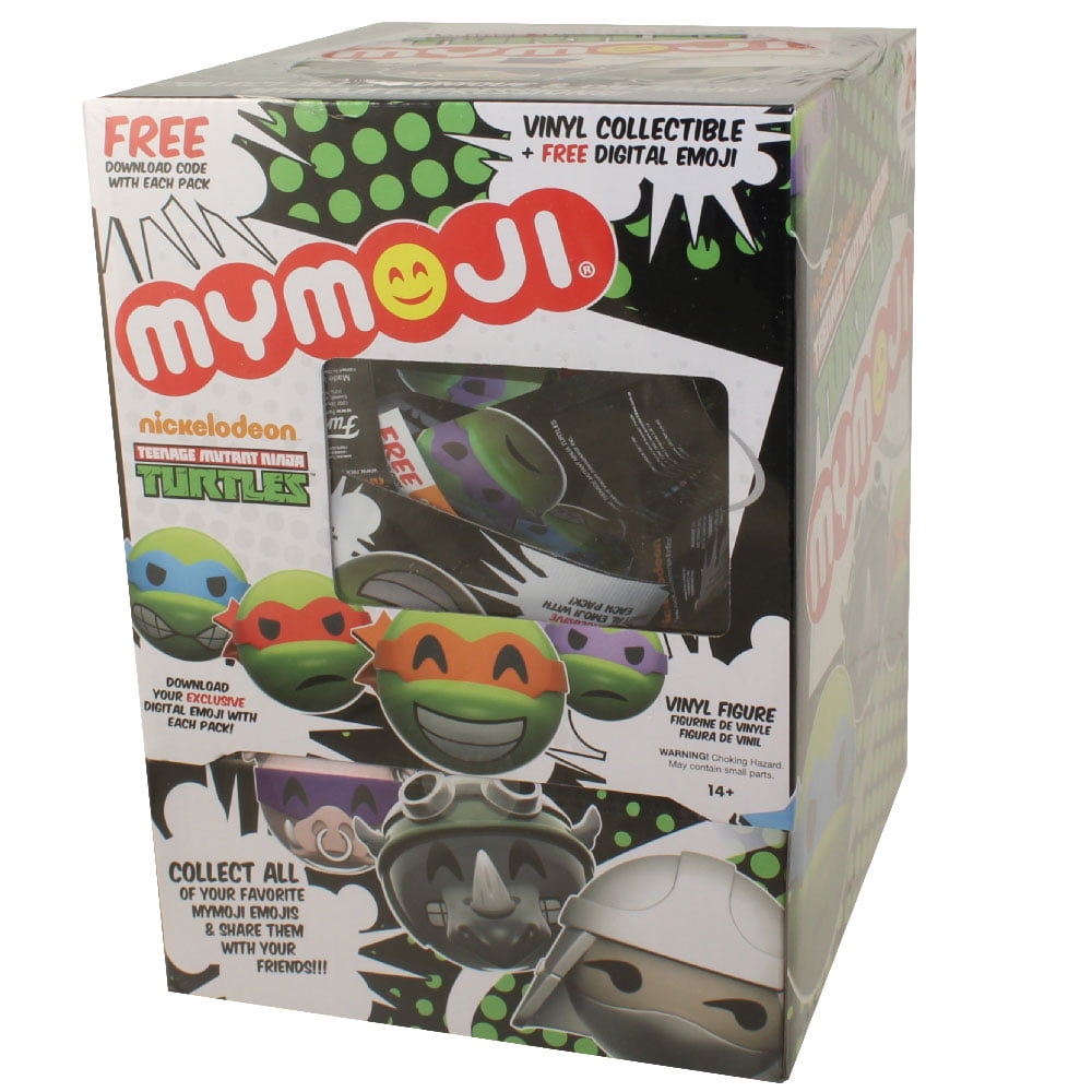 Funko MyMoji - TMNT Emoticons Faces - BOX (24 Blind Packs) - Walmart.com