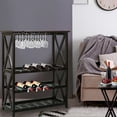 Furniture Montego X Wine Rack (Espresso) - Walmart.com