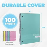 Graph Paper Spiral Notebook - Graph Paper Notebook, Quad Ruled Grid ...