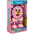 The Learning Journey Telly The Teaching Time Clock, Pink Color Design ...