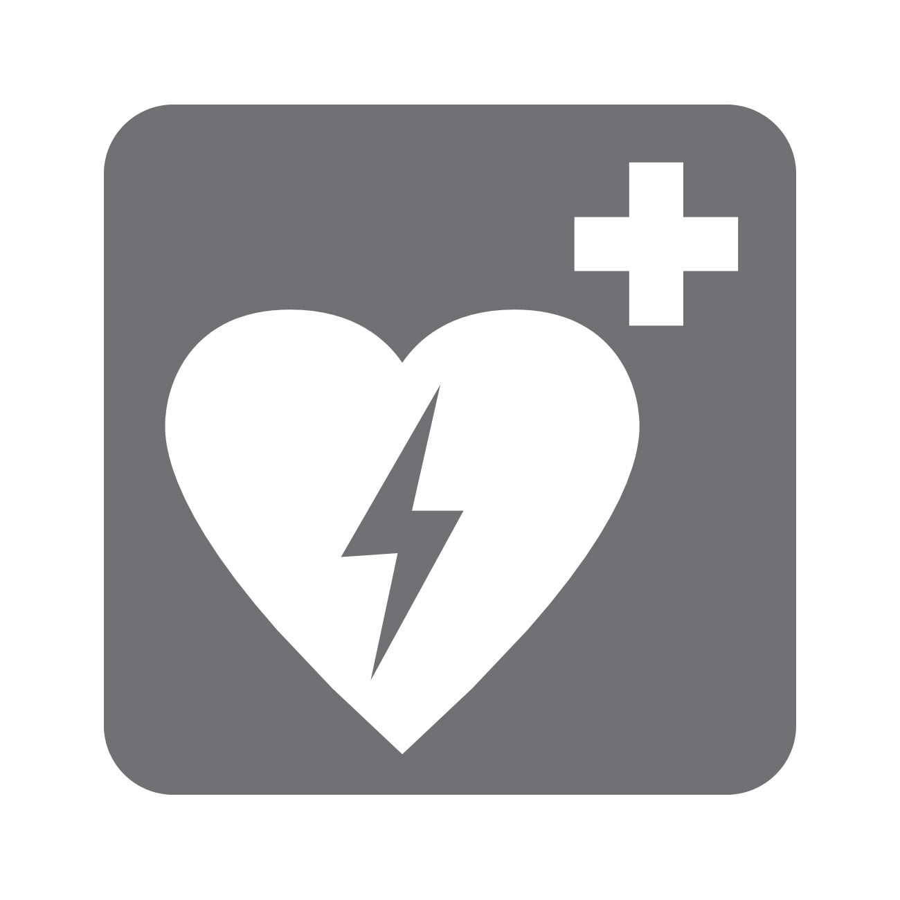 Defibrillator Sticker Decal Die Cut - Self Adhesive Vinyl ...