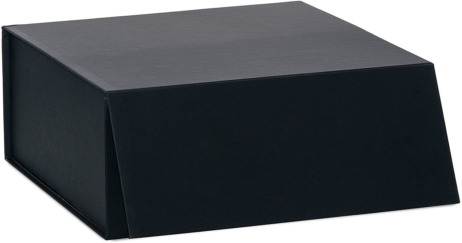 Black Gift Box With Lid