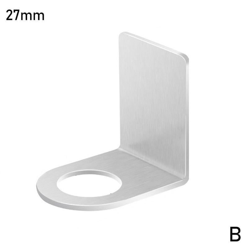 Wall Mounted Plastic Shampoo Bottle Shelf Shower Gel Rack Liquid Soap ...
