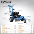 DigMaster 15HP Stump Grinder 420cc Gas Powered Tree Stump Remover with ...