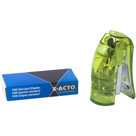 X-Acto Mini Stand Up Manual Stapler, Green (73011) | Walmart Canada