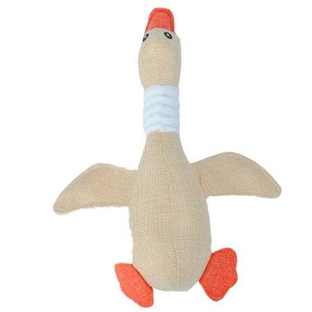 Wild Goose vocal toy pet molar toy dog bite bite-resistant linen plush ...