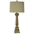 French Post 35-Inch Table Lamp, Antique Paint - Walmart.com