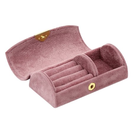 Jewelry Storage Box Bead Velvet Case Organizer Rings Earring Gift ...