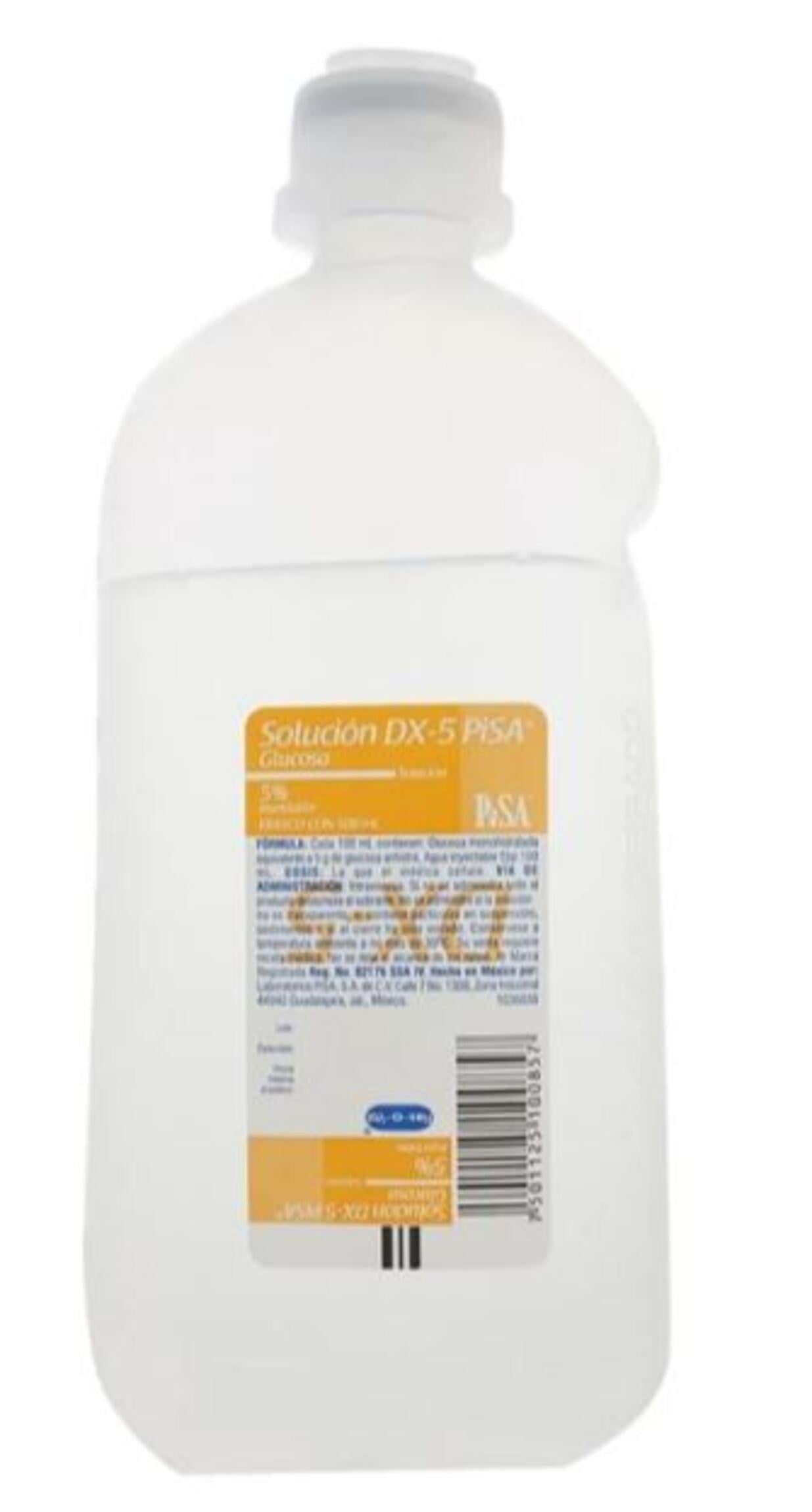 12 Pzas Solución Mixta DX-5 Y Cs De 1000Ml Glucosa Pisa Pisa Inyectable ...