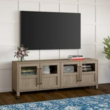 Evelyn&Zoe Holbrook Rectangular TV Stand for TV's up to 75", Antiqued ...