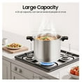 23 Quart Pressure Canner and Cooker with Pressure Gauge 10PSI Explosion ...