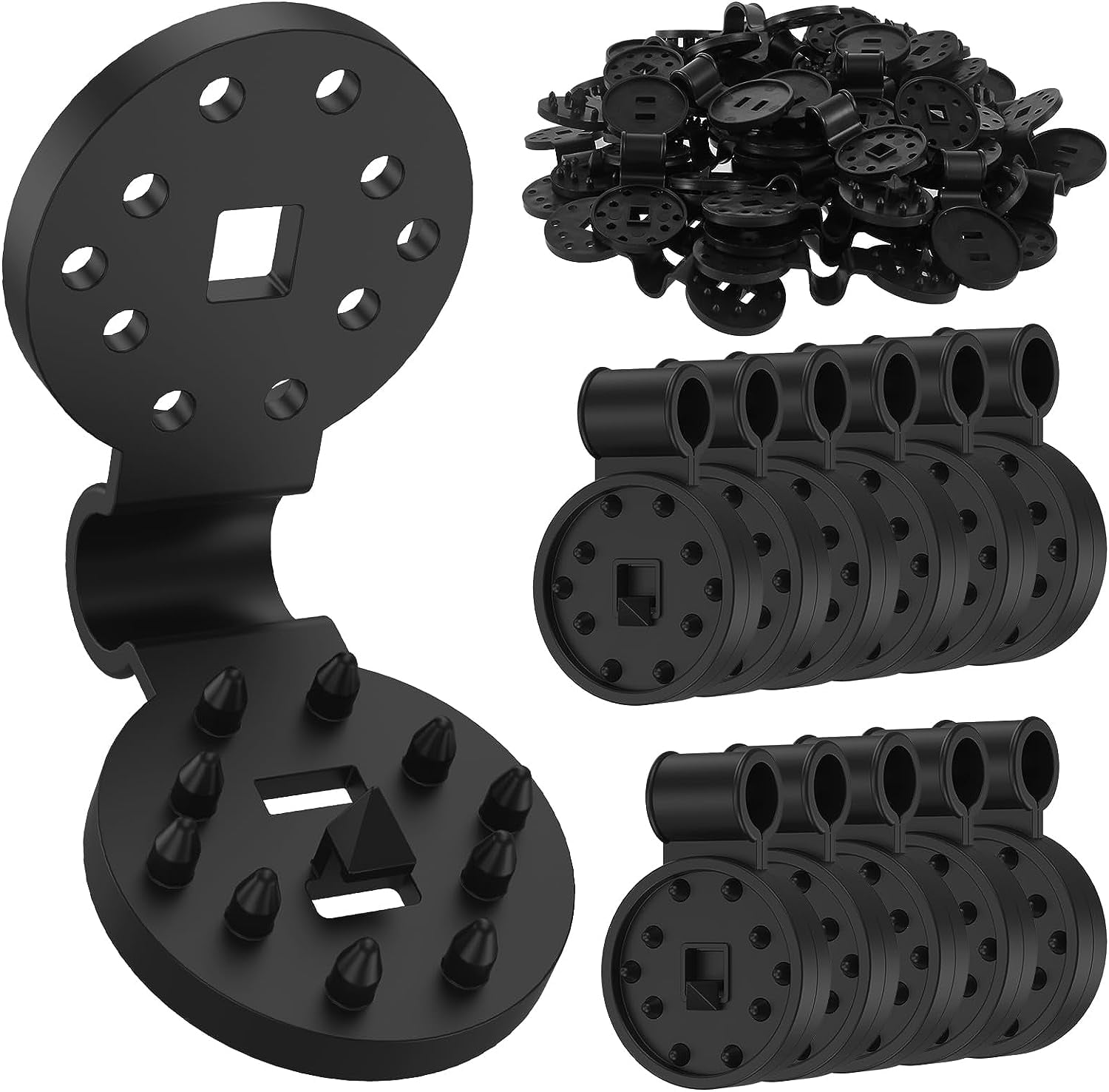 40Pcs Shade Cloth Plastic Clips Durable Sunshade Netting Clips ...