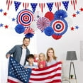 PFFRIZ Fourth Of July Patriotic Party Decorations Set - American Flag ...