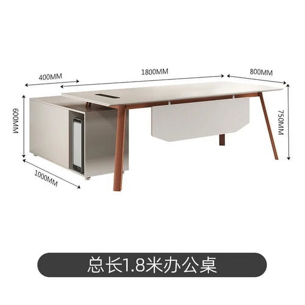 Charge Boss Office Desks Computer Single Person Manager Modern Office ...
