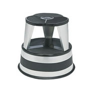 Cramer Scooter Stool, Round, 15", Step & Lock Wheels, to 300lb, Red ...