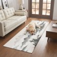 Hallway Runner Rug 2x6ft Chinese Ink Painting Washable Runner Rug Non ...