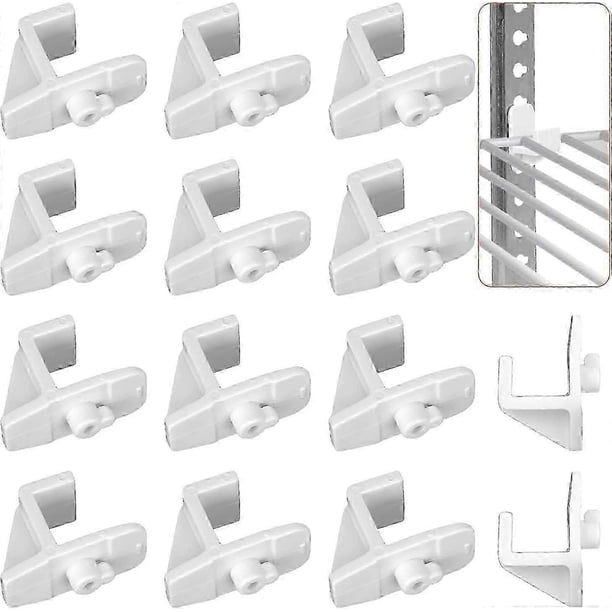 14pcs Plastic Refrigerator Shelf Clips, Freezer Shelf Clip Cooler Shelf ...