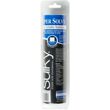 "Sulky Solvy Water-Soluble Embroidery Stabilizer Roll 12""X9yd ...