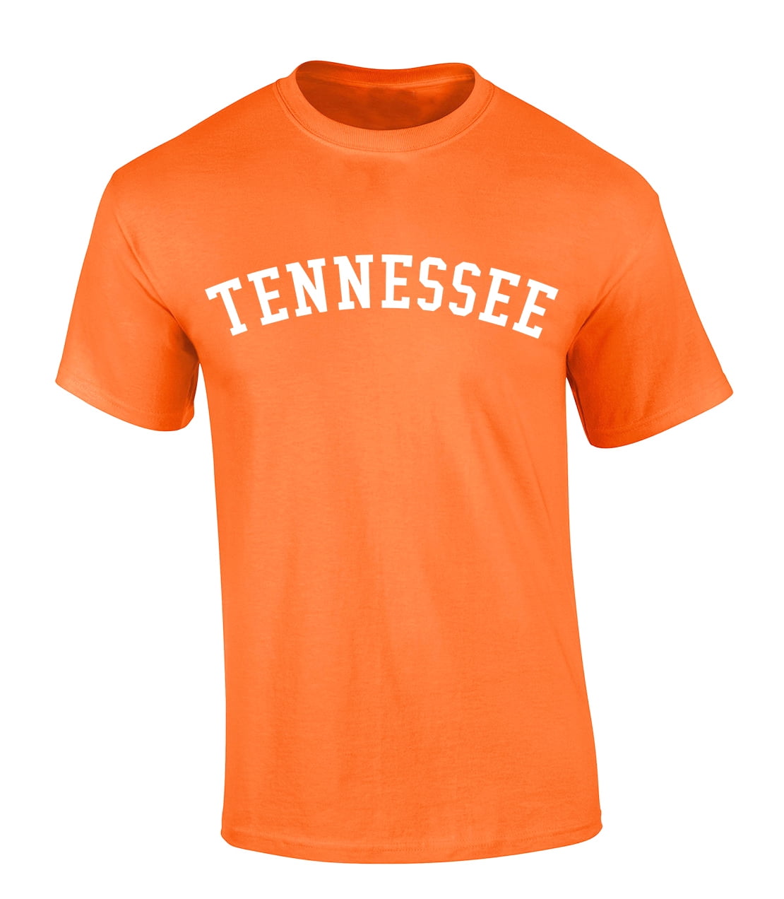 Mens Tennessee Tshirt TN Team Color Short Sleeve T-shirt Graphic Tee ...