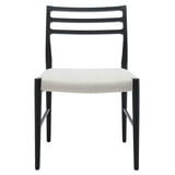 SAFAVIEH Couture Shaylyn Classic Linen Solid Dining Bistro Chair, Taupe ...