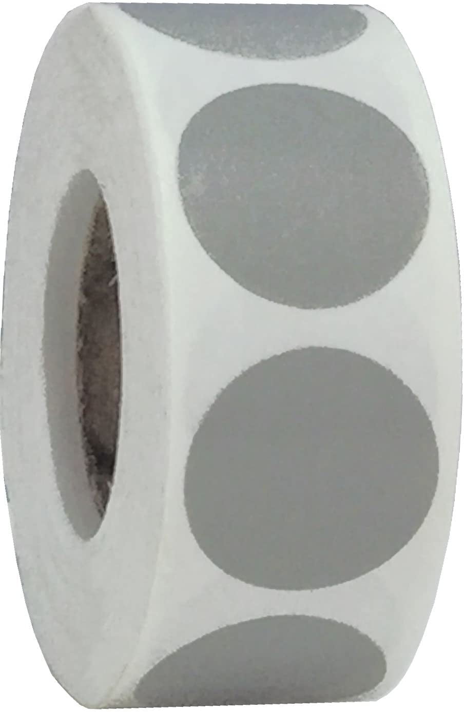 Grey Color Coding Labels for Organizing Inventory 0.75 Inch Round ...