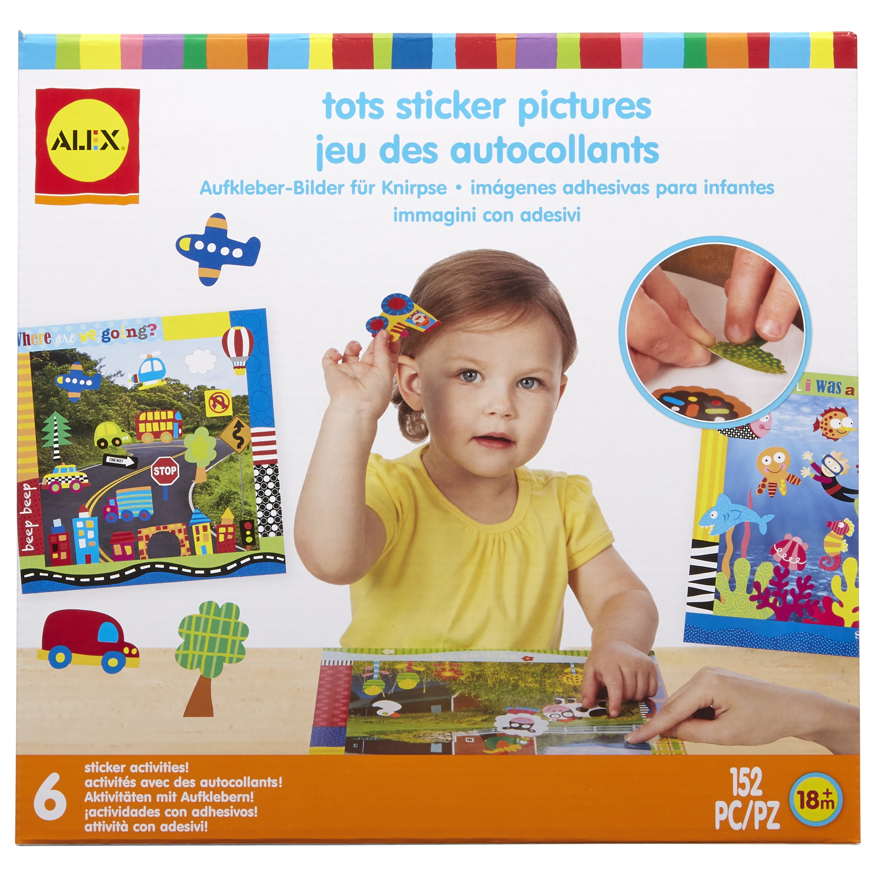 ALEX Jr. Tots Sticker Pictures - Walmart.com