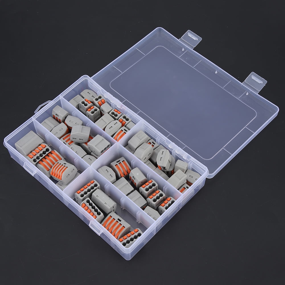 Conector de cable eléctrico, 60 piezas PCT-212 213 215 Bloque de ...