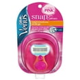 Venus Snap with Embrace Cosmo Pink Women's Razor handle with 1 Refill ...