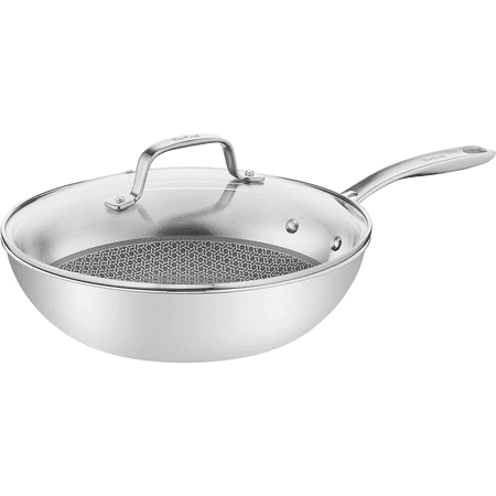 T-Fal E5161574 28cm Hybrid Mesh Wok w/ Lid - Walmart.ca
