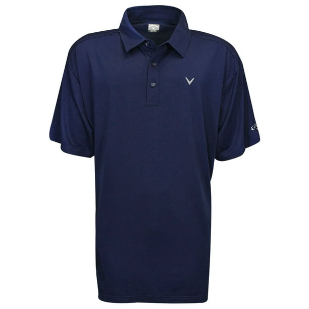 Callaway Golf Big & Tall Opti-Dri Micro-Hex Solid Polo - Walmart.com