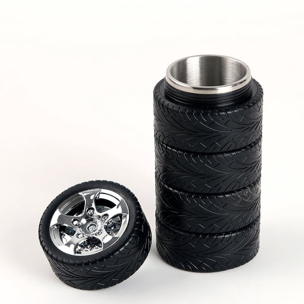 Tyre Mug Tire Shape Cup Coffee Cup 300ml Stainless Steel Thermo Mug ...