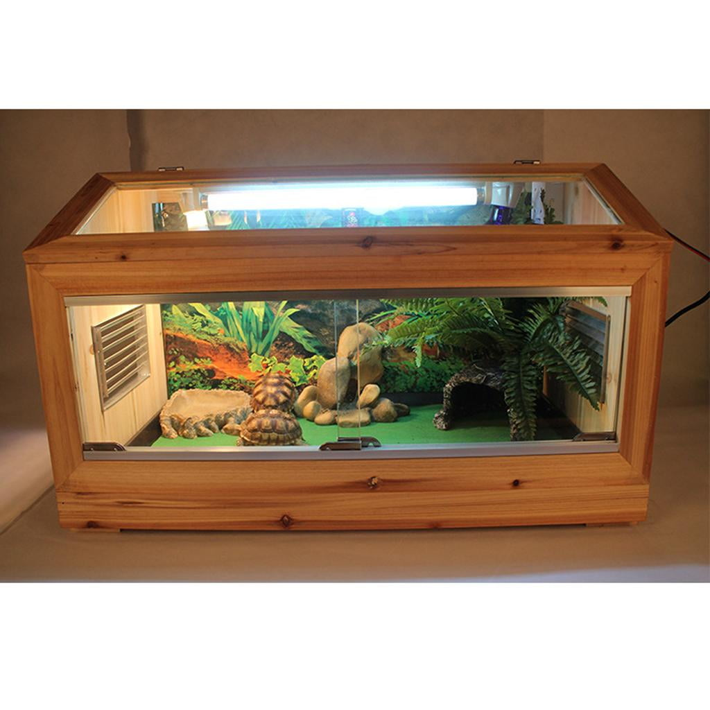 2Pieces Reptile Cage Mat Green for Geckos Lizards Hermit Crabs ...