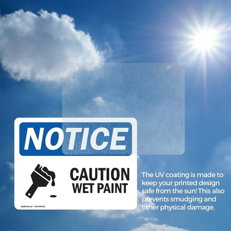 Professional Wet Paint Signs Caution Wet Paint Sign Funny Decor For