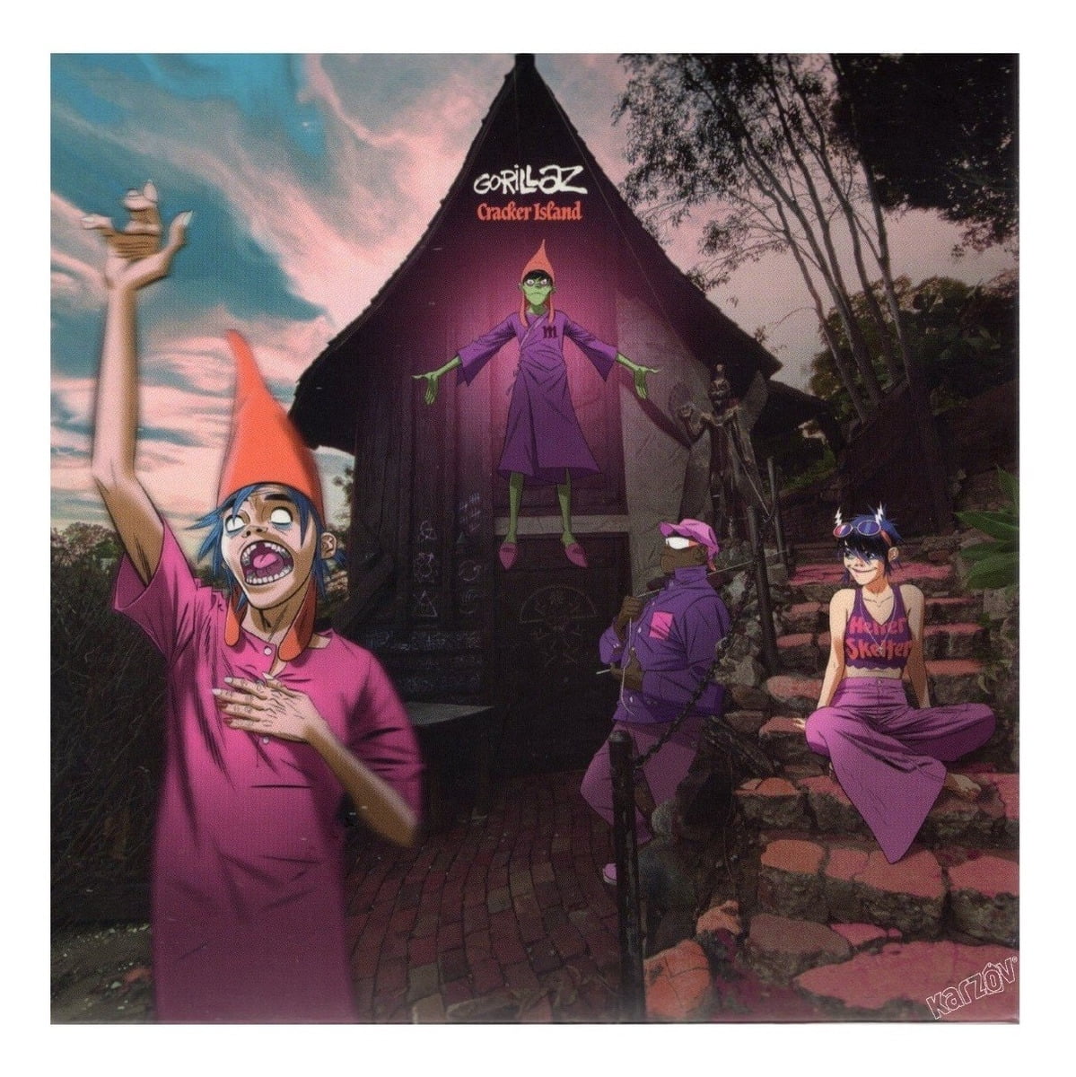 Gorillaz Cracker Island Disco Cd WARNER MUSIC Gorillaz Cracker Island ...